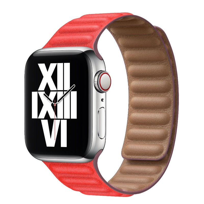 Apple Watch Strap Leather Link Magnetic Strap For Apple Watch – HERO
